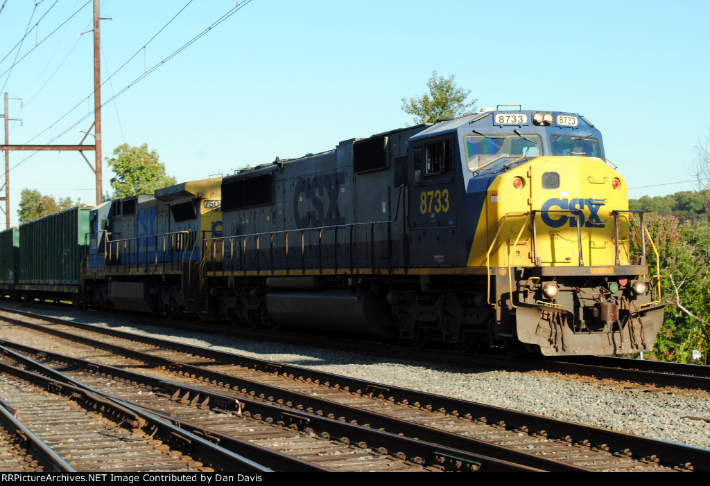 CSX 8733 Q703-07